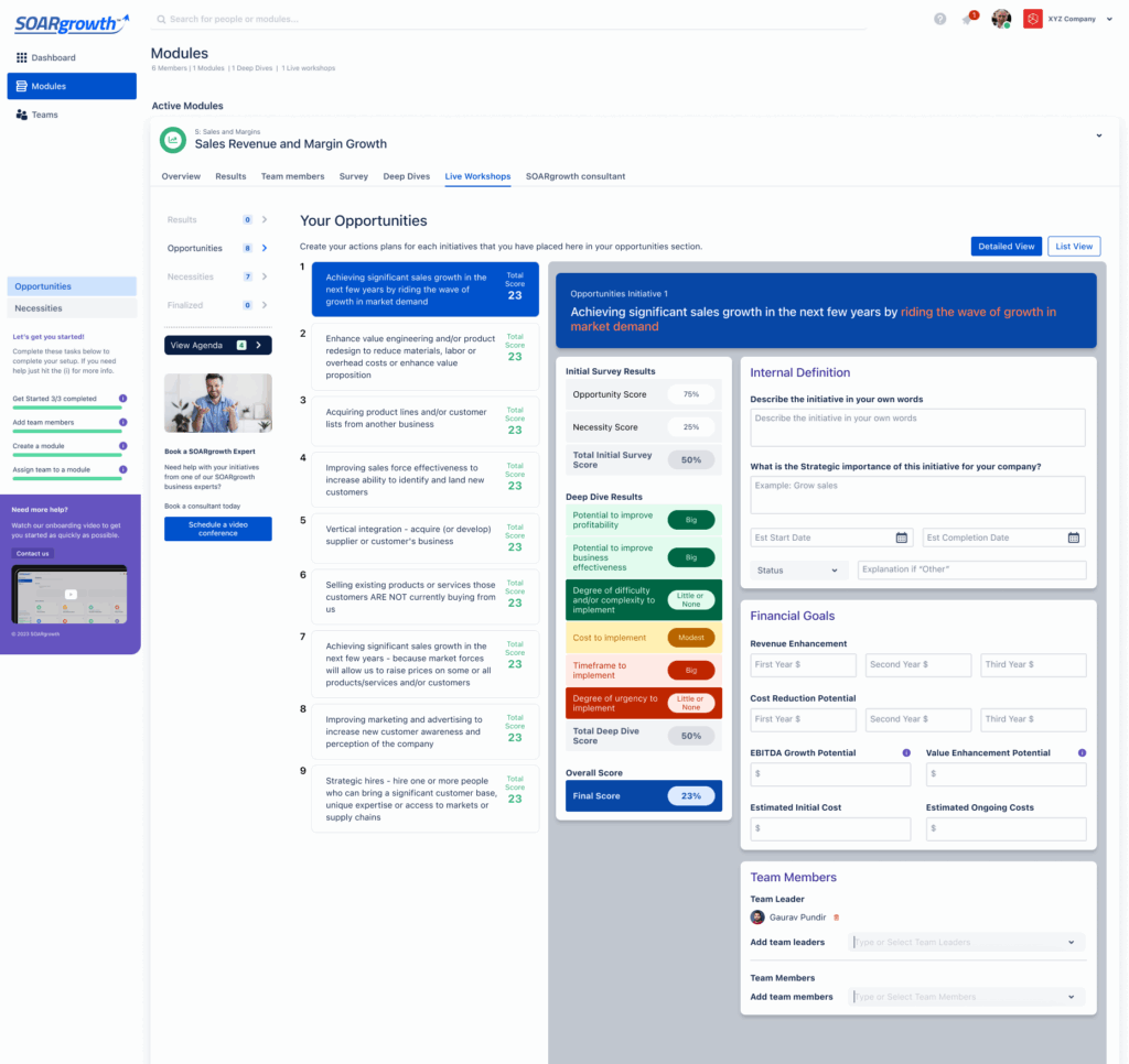 Our Product – SOARgrowth